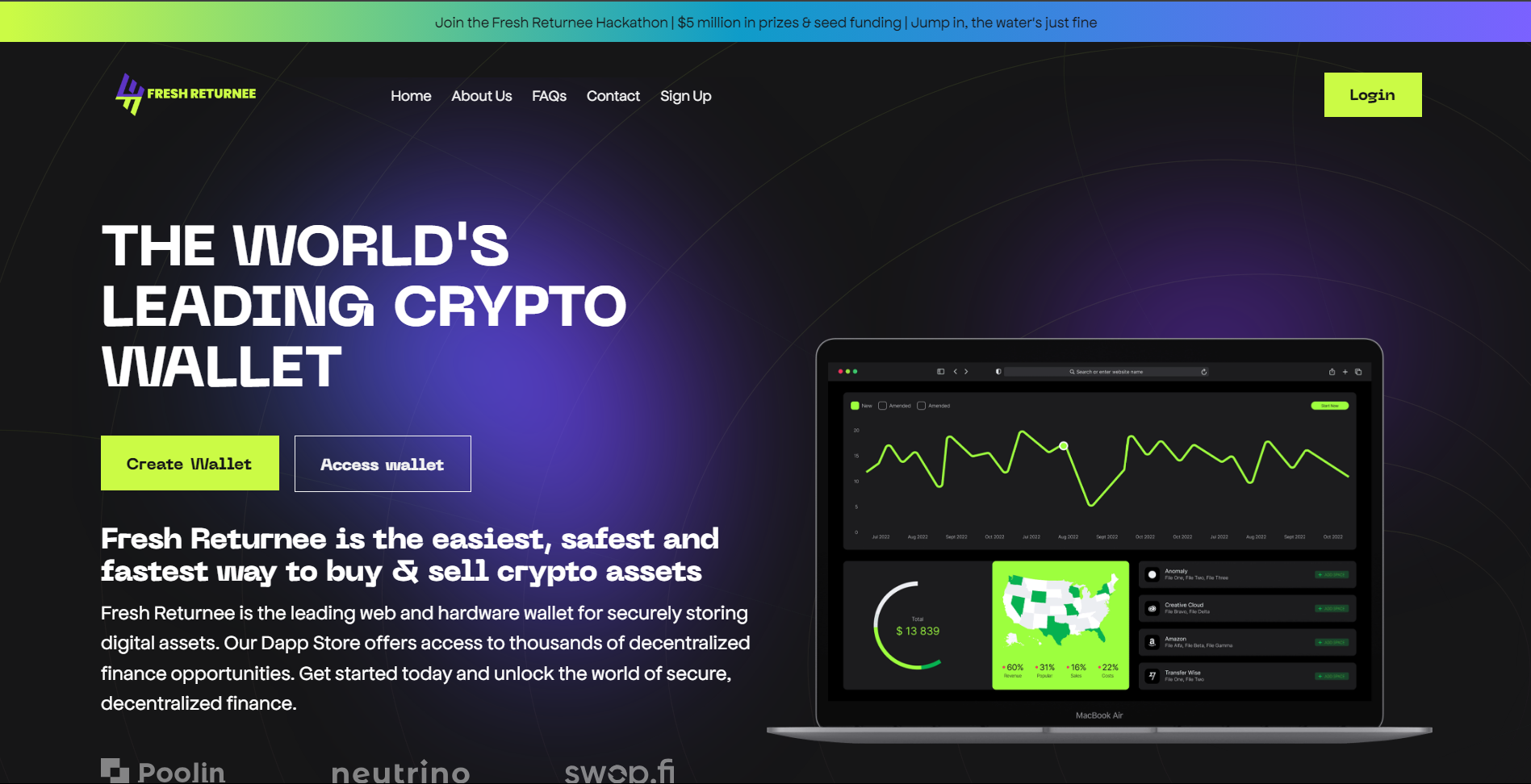 Home - Volute Wallet